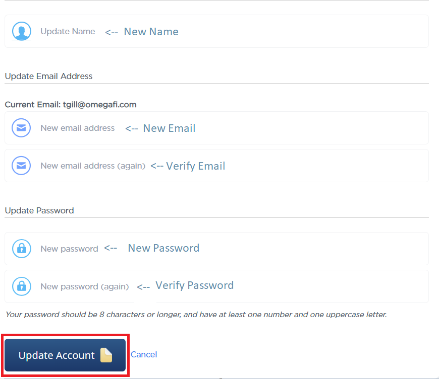 How Do I Edit My Account Login Information? – File 990